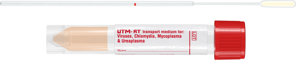 UTM 3ml, Minitip Flocked swab, 50 stk Nerliens Meszansky AS