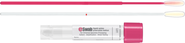 eSwab MRSA System, 2 regular swabs, 50 stk Nerliens Meszansky AS