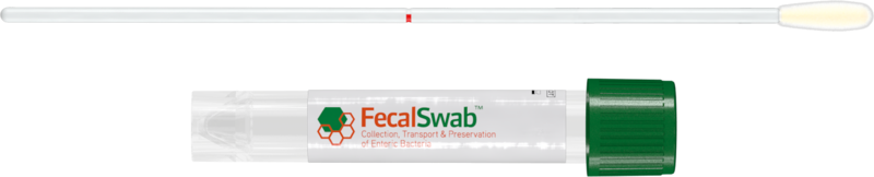 FecalSwab i bulk med transfer device, 2 ml, 50 pk Nerliens Meszansky AS